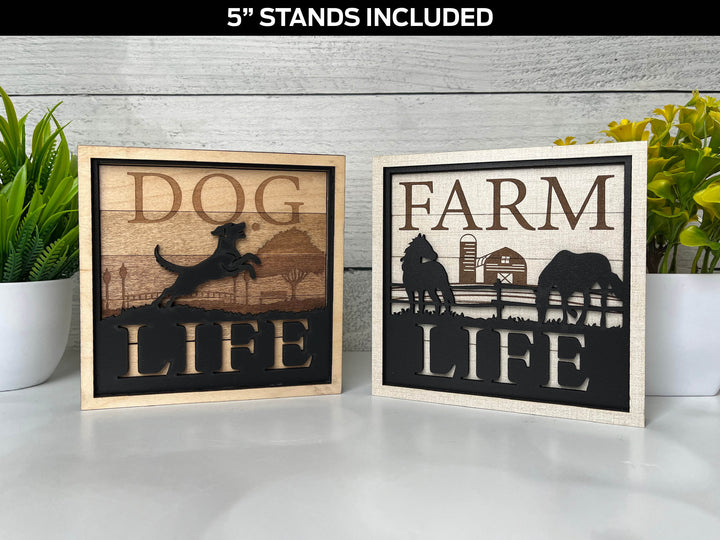 LIFE Signs and Stands - 18 Designs - Laser Ready File - All Lasers ...