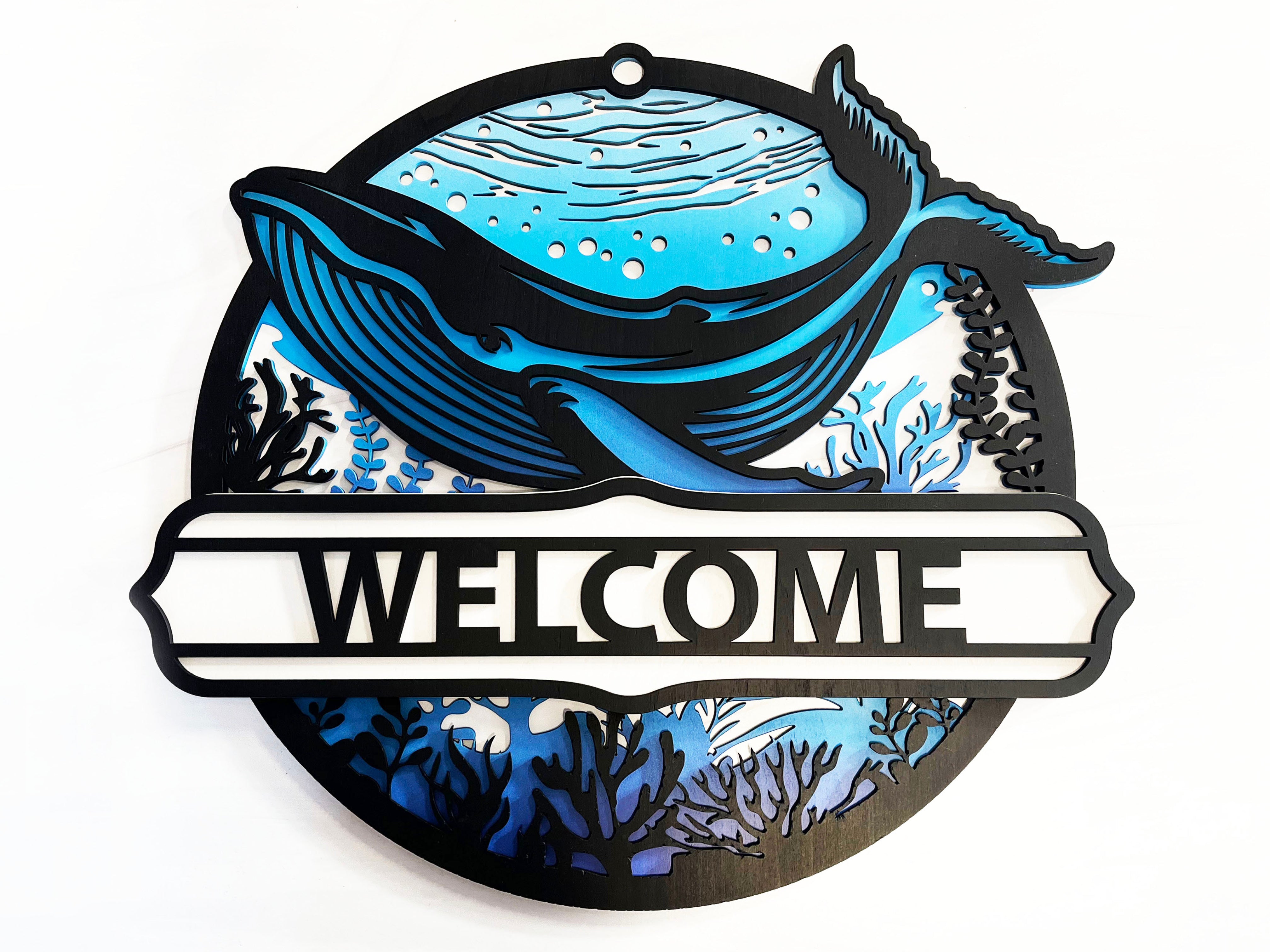 Blue Whale Sign – That Laser Dude