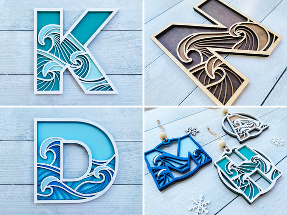 Wave Letters - A-Z – That Laser Dude