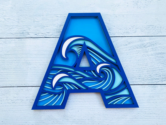 Wave Letters - A-Z – That Laser Dude